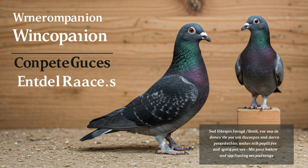 Wincompanion Pigeon Races: Blending Tradition with Modern Technology ...