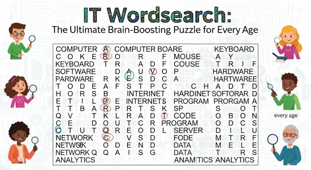 IT Wordsearch: The Ultimate Brain-Boosting Puzzle for Every Age - Write ...